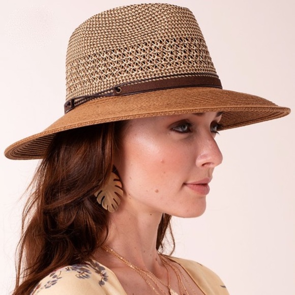 Accessories | Lady Katrina Stunning Fedorapanama Straw Hat | Poshmark